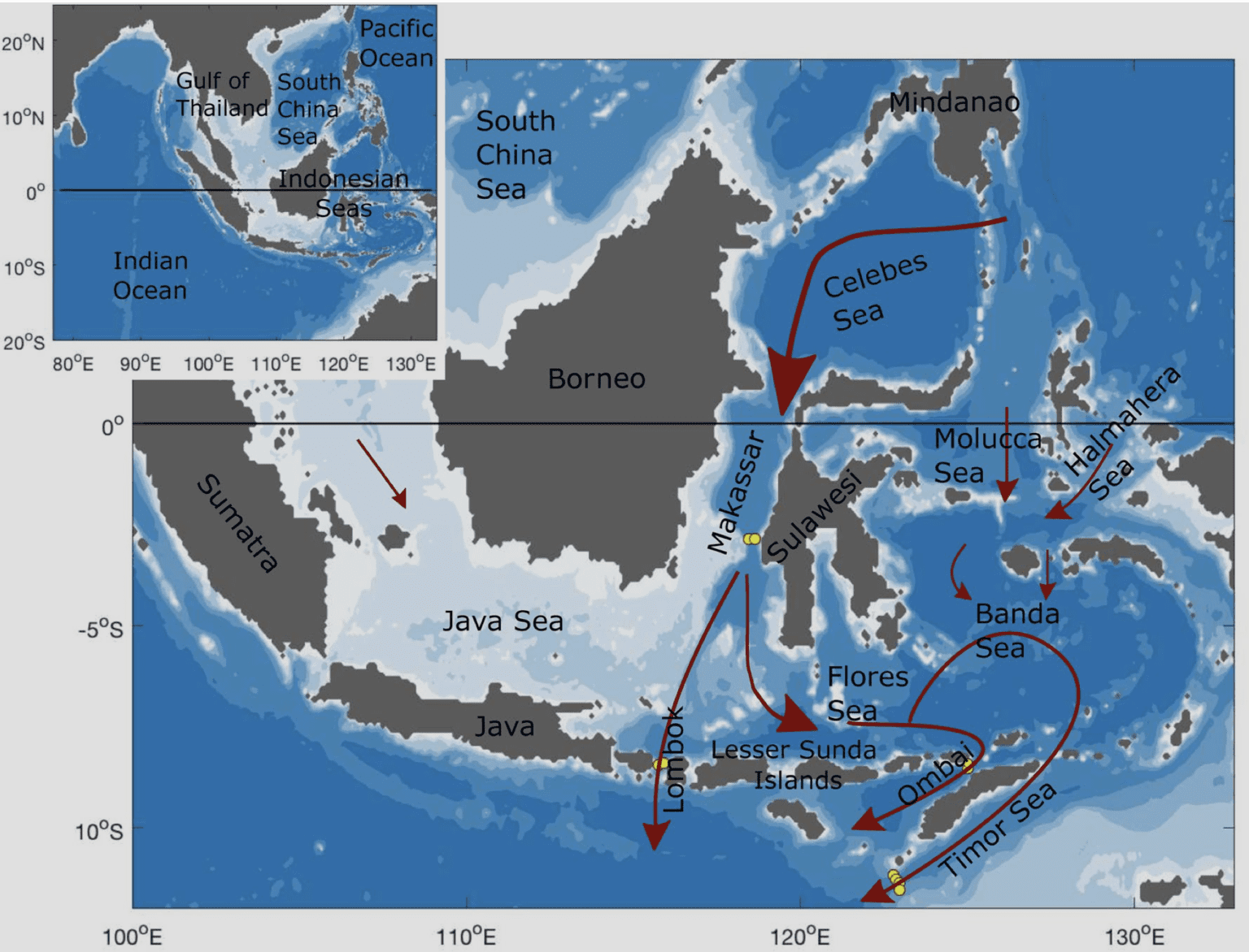 Indonesian Throughflow - the world's largest river - Komodo Kayaking